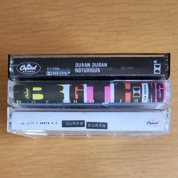 Duran Duran | Other | Duran Duran 98s 90s Tapes Lot Of 3 | Poshmark